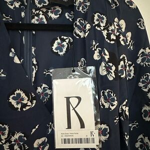 Realisation Par | Dresses | Realisation Par Kate Navy Pansy Dress Xs ...